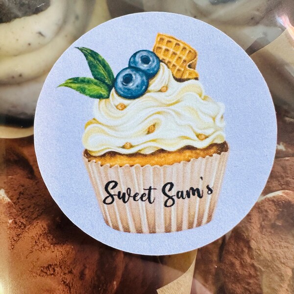 Custom Baking Labels, Personalized Baking Stickers, Seals for Homemade ...