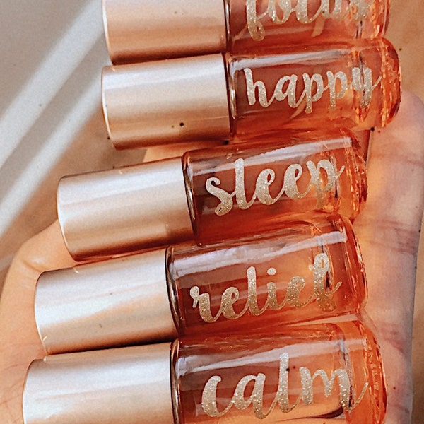 Customizable 5 Ml Labels Only - Etsy