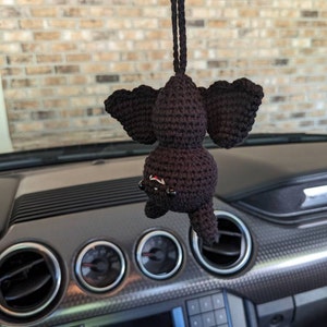 Amigurumi Alien and Ufo Car Rear View Mirror Accessories MADE - Etsy