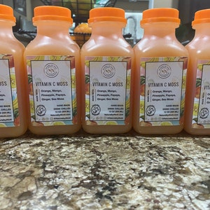 Sea Moss Juice 12 Oz 5 for 45.00 Apple Juice - Etsy