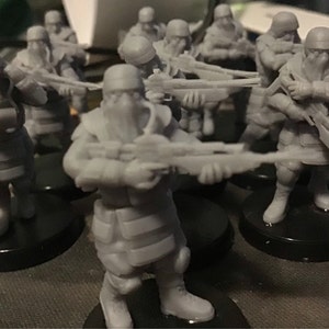 Specialized/command/recon Infantry Heck Ghosts 28mm Thatevilone - Etsy