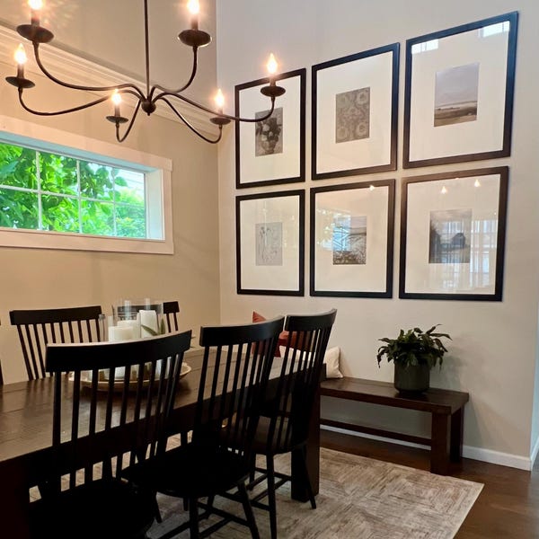 Vintage Botanical Gallery Wall Art SET of Six Country Art Prints for ...