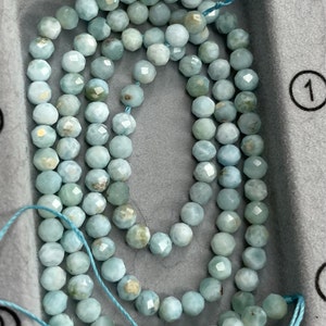 Genuine Peruvian Amazonite Gemstone Grade AAA Round 6mm 8mm | Etsy