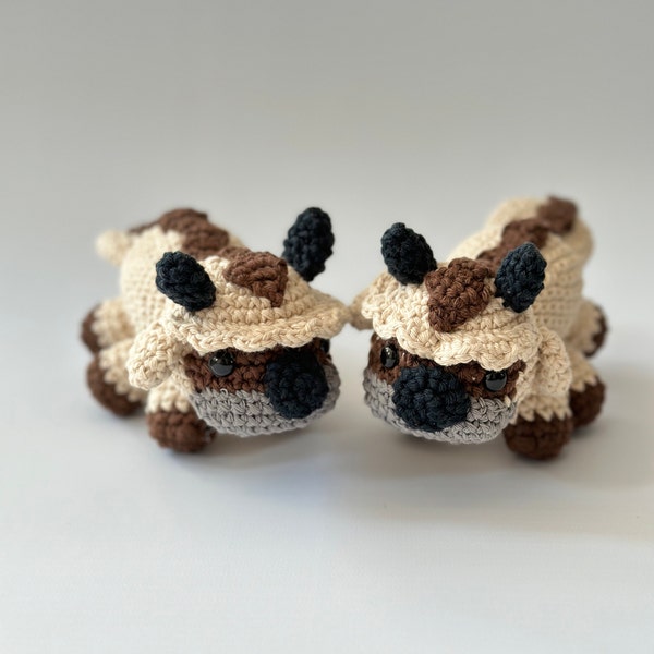 Appa (avatar the Last Airbender) Amigurumi Crochet Pattern - Etsy