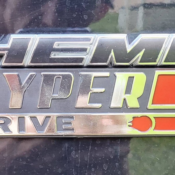 Hyper Drive Star Wars Car Emblem - Chrome Plastic Not a Decal / Sticker ...