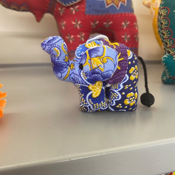 Handmade Cute Elephant Keychain | Animal Keychain | Cute Little Gifts ...