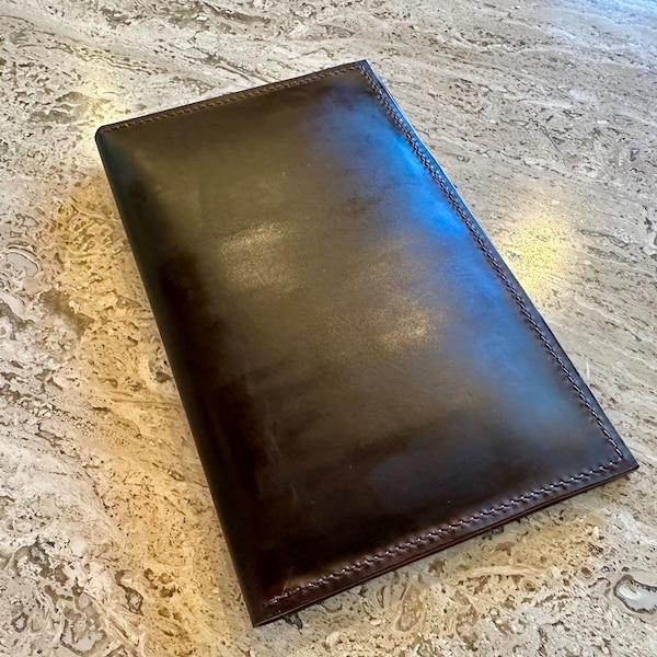 Vertical Leather Bifold Wallet With Coin Pocket / Leather Bifold Wallet ...