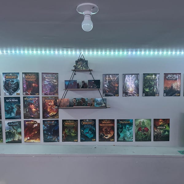 World of Warcraft Box Art Poster A4 (297x210mm)- Blizzard, WOW - Etsy