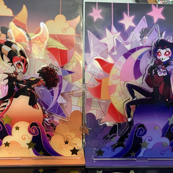 Hazbin Hotel Angel Dust Poison Ver. Holo Rainbow Standee PREORDERS 2nd ...