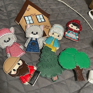 Samson and Delilah Finger Puppets. Bible Story Finger Puppets - Etsy