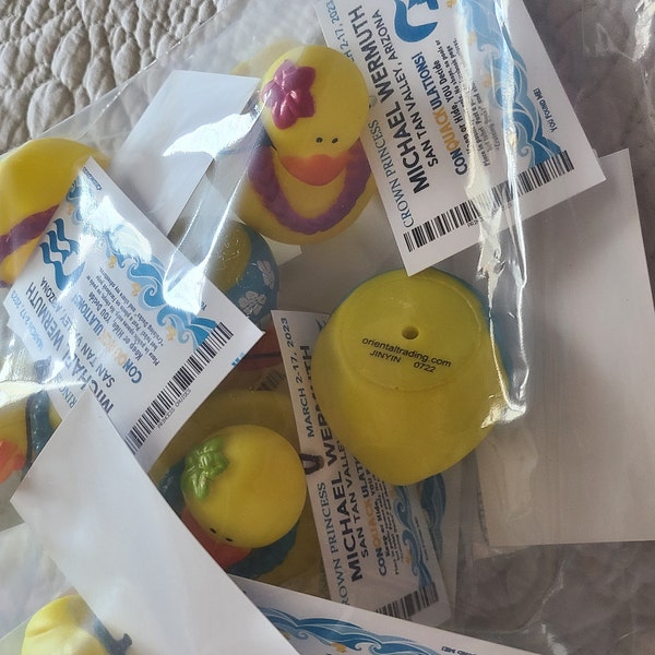 Princess Duck Tags| Customized With YOUR Personal Information| Not an ...