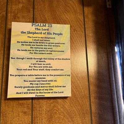 Philippians 4:8 Canvas Bible Verse Watercolor Art, Scripture Wall Decor ...