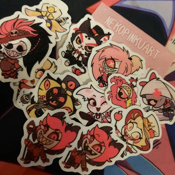 Twotuckgom Smol || Glitter Sticker Set || PREORDERS - Etsy