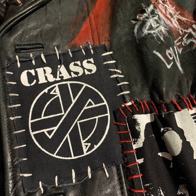 Discharge: Stage DIY Patch Punk Crust Black Flag off Leftover Crack Oi ...