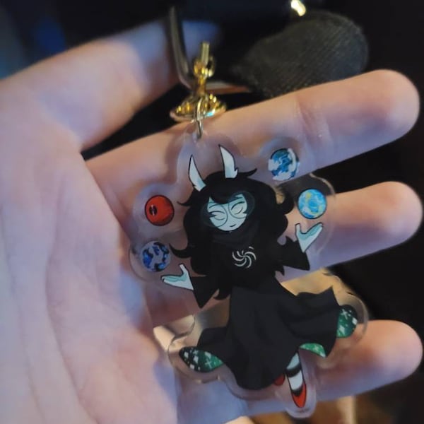 Jade Harley God Tier Witch of Space| Homestuck Acrylic Keychain Charm ...