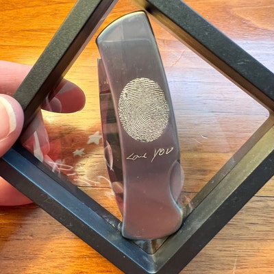 Personalized Fingerprint Knife Memorial Knife Custom Knife Custom ...