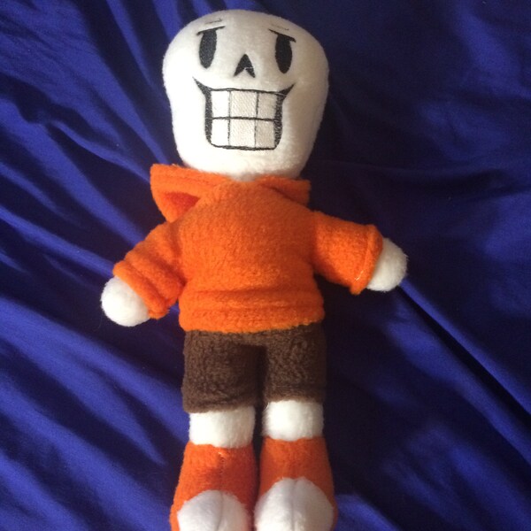 Underswap Papyrus Plush (unofficial) Undertale Plush, Papyrus Plush - Etsy
