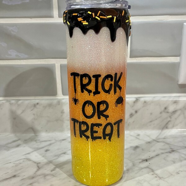 RTS Ready to Ship Glitter Tumbler Sweet Like Honey Stings Like a Bee Bees Epoxy Stainless Steel ...