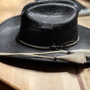 Horsehair Hat String, Cowboy Hat Stampede String, Chin Strap, WHITE ...
