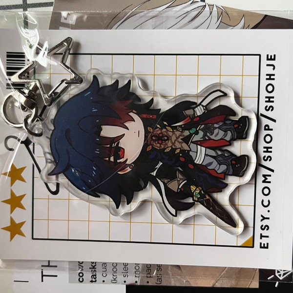 HONKAI STAR RAIL - Set 2 - Sampo / Kafka / Silver Wolf / Blade - Chibi ...