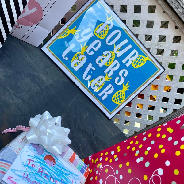 Spongebob Birthday Sign: Handmade Party Decorations - Etsy