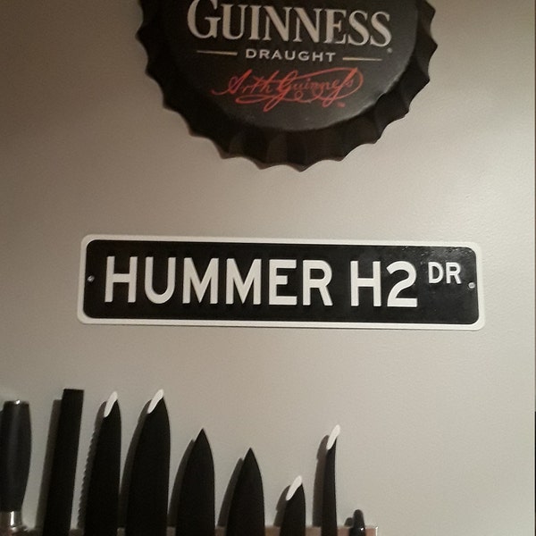 Hummer H2 Suv, GM Hummer H2 Suv Gift, Hummer H2 Suv Sign, Large SUV, 4 ...