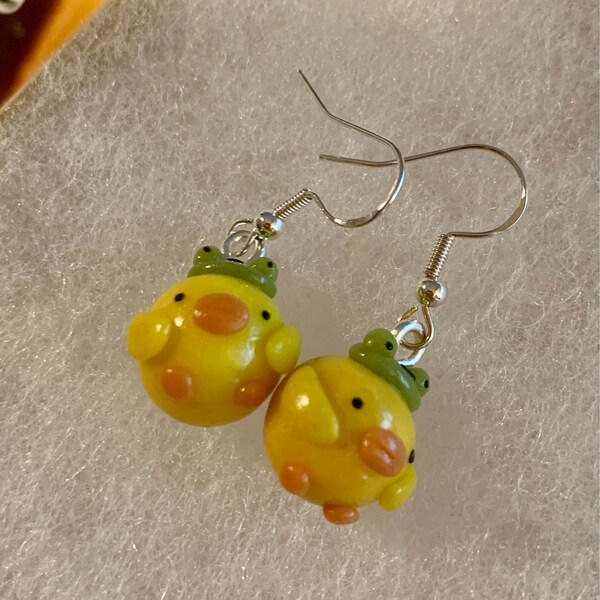 Cute Matcha Tayaki Bear Charm / Handmade Polymer Clay Charms ...