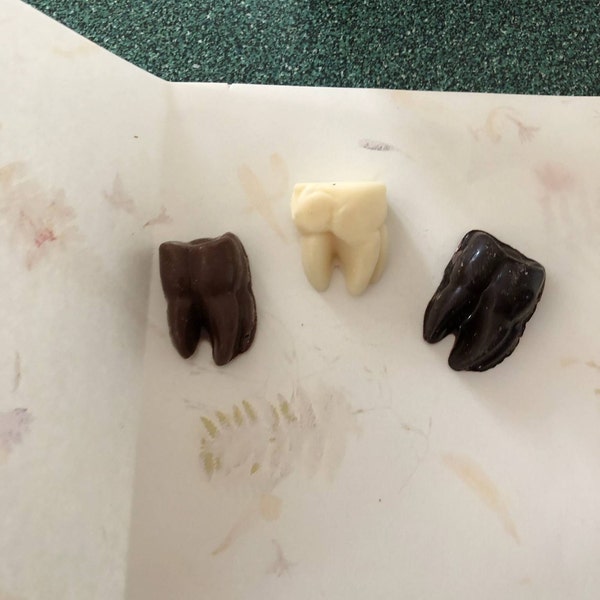 Chocolate Teeth, Tooth Chocolates, Dentistry, Dental Hygienist, Dentist ...