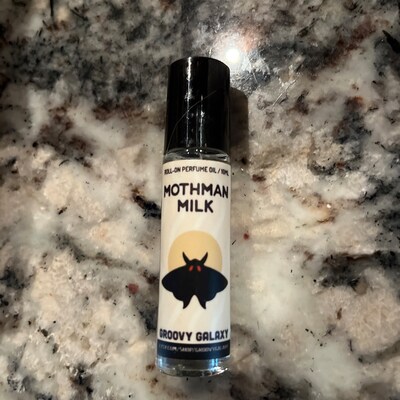 Mothman Milk Roll on Perfume Oil / Cryptid Perfume, Weird Funky Unique ...