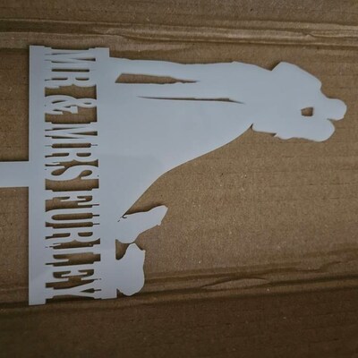 Cockapoo Wedding Cake Topper Silhouette - Etsy