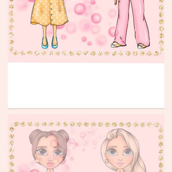 DIY Labubu Book/labubu Paper House/characters and Clothes/printable ...