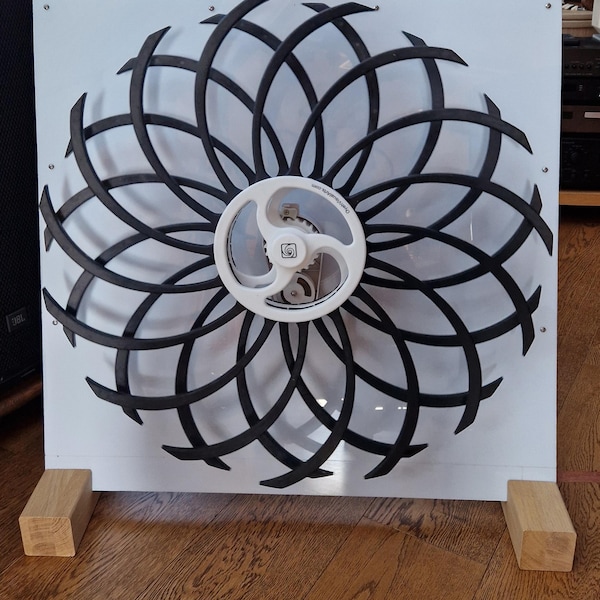 Cirque Illusionaire Kinetic Wall Artwork, Kinetic Sculpture, Wall Decor ...