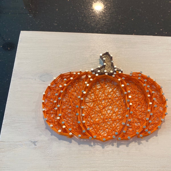 String Art Pattern, String Art Template, String Art Pumpkin, Diy String ...