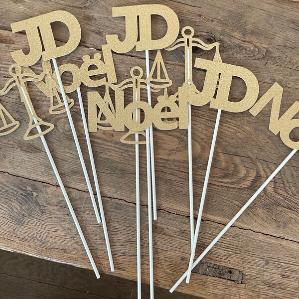 Law School Graduation Decorations, Law School Grad Party, Law School ...