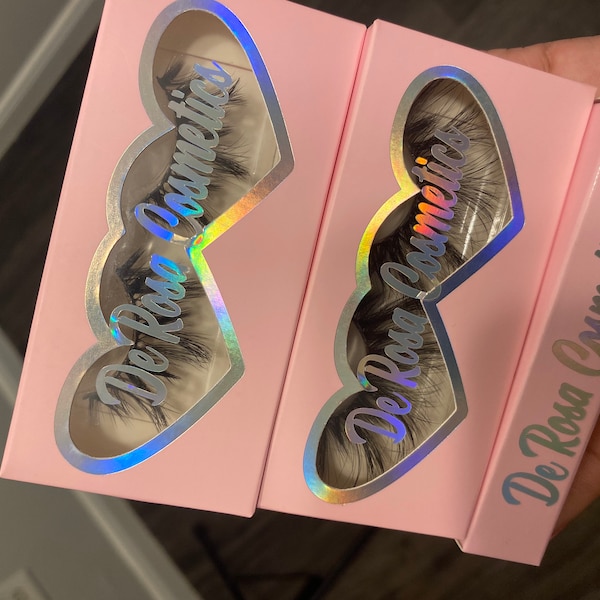 Custom Lash Vinyl Labels - Etsy