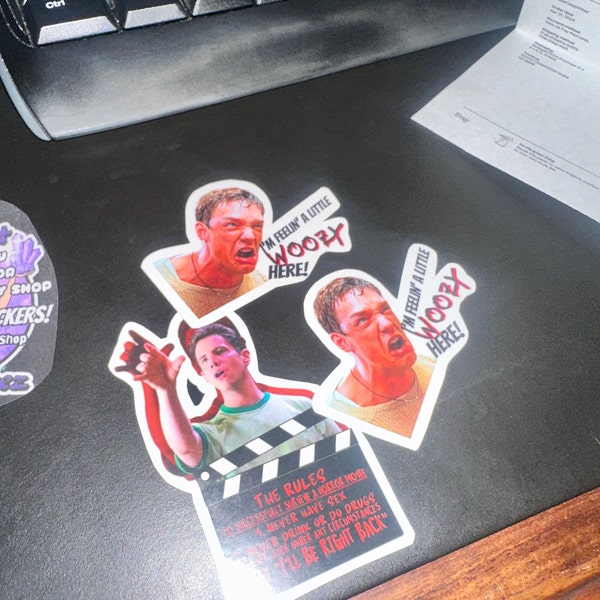 SCREAM'96 Stu Sticker!-feelin' Woozy-horror Franchise Inspired - Etsy