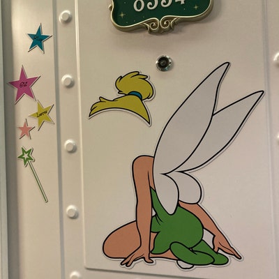 Disney Cruise Tinkerbell Door Magnets real Magnets, Not Just Laminated ...