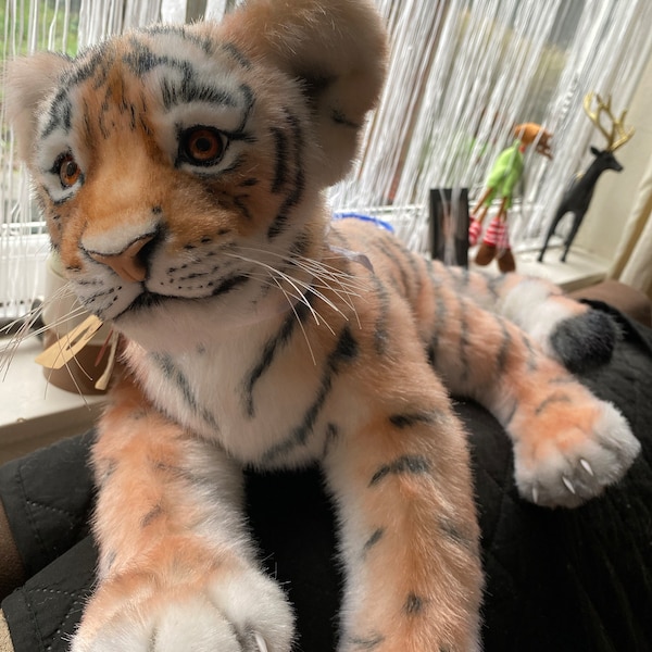 White Lion Cub Simba-57cm. Wild Cat, Lion Cub Baby, White Lion, Wild ...