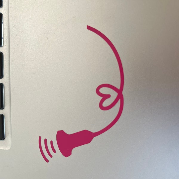 Sonographer Decal | Ultrasound Tech Gifts | Car Decal | Cell Phone ...