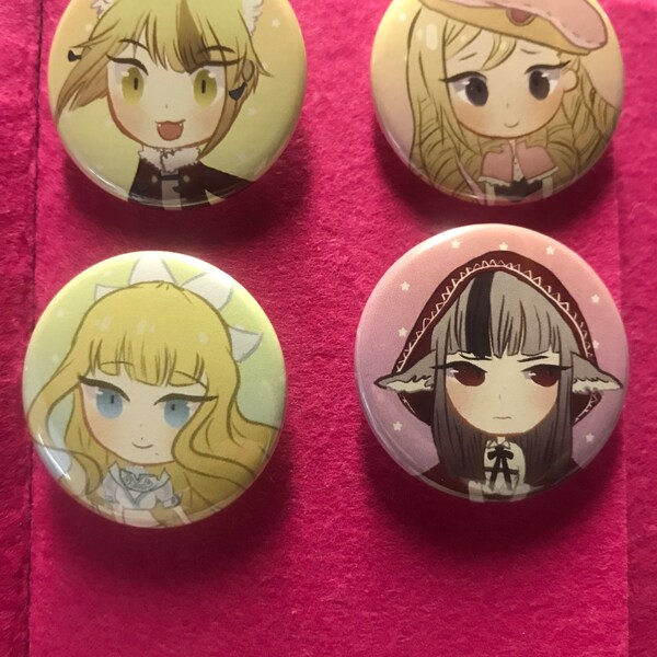 RWBY 1.5 Inch Buttons Pins - Etsy
