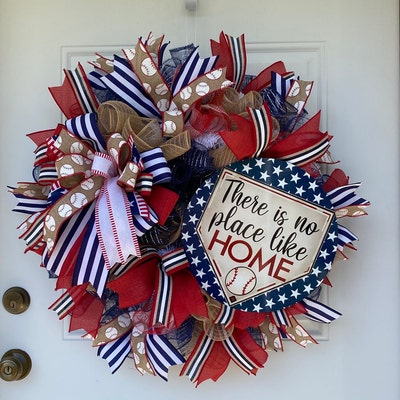 Baseball Glitter Light Beige Royal Wired Ribbon, Baseball Ribbon, 1.5 X ...