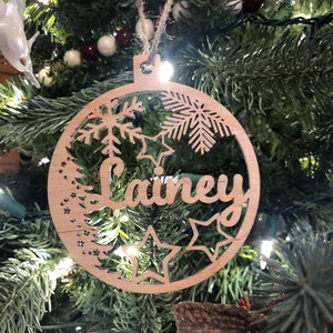 Personalized Christmas Ornaments Custom Christmas Tree Decor - Etsy