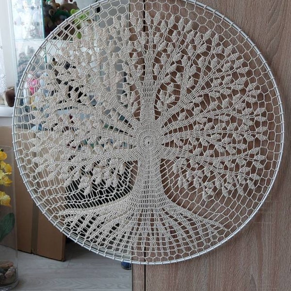 Tree of Life Mandala Crochet Pattern PDF, English Only, Diagram, No ...