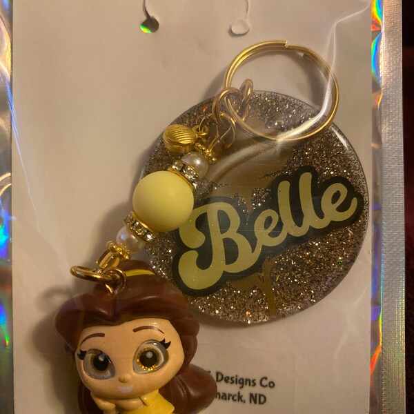 Lotso the Bear From Toy Story Glitter Keychain Doorables - Etsy