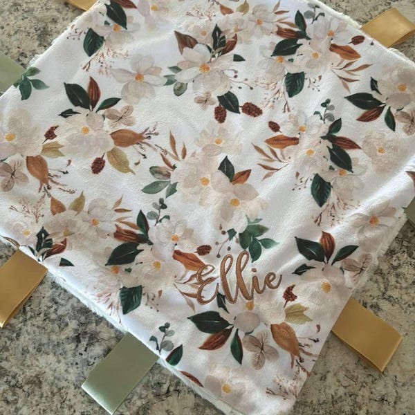 Mallard Duck Pacifier Holder | Minky Crinkle Toy | Baby Accessories ...