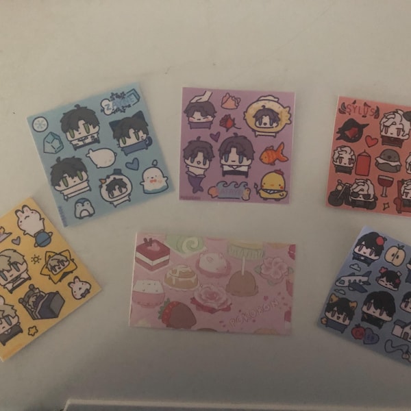 Apothecary Diaries: Maomao and Jinshi Chibi Sticker Sheets - Etsy