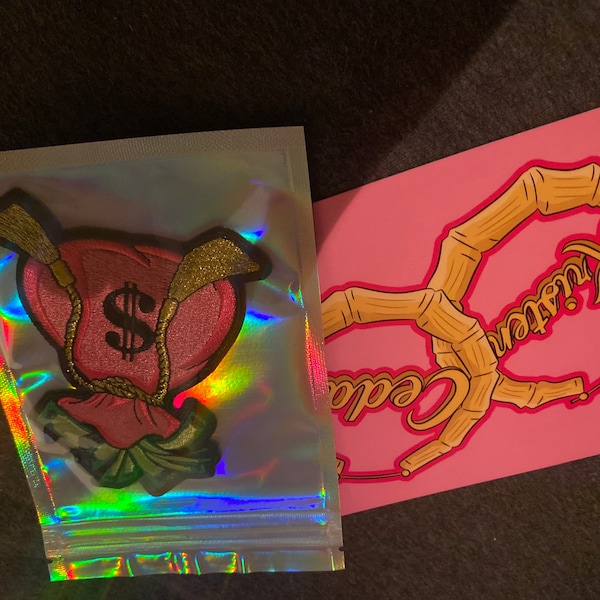 I Get Money – Pink Money Bag Patch 4 Inches in Size - Etsy