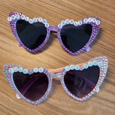 BEDAZZLED BIRTHDAY GLASSES 30 Flirty and Thriving - Etsy