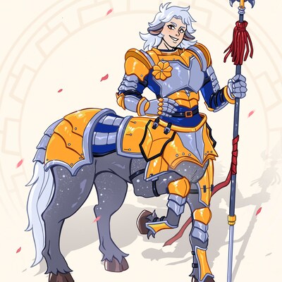 Custom Dnd Art Commission Card Chibi Character Dungeons & Dragons ...