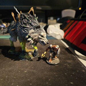 Female Faun / Satyr Painted Miniature D&D Frostgrave Pathfinder RPG - Etsy